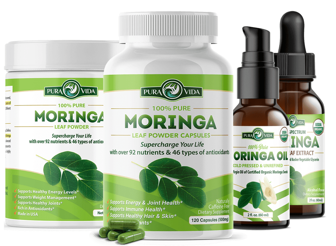 Moringa Powder - Pura Vida Moringa | America's #1 Organic Brand"